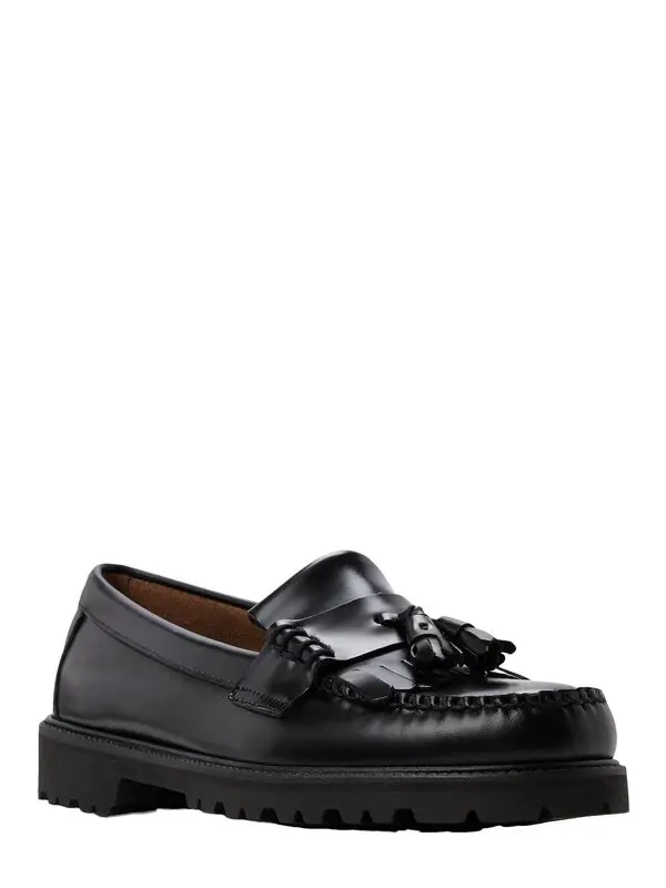 G.H.BASS Layton Leather Penny Loafer - Black