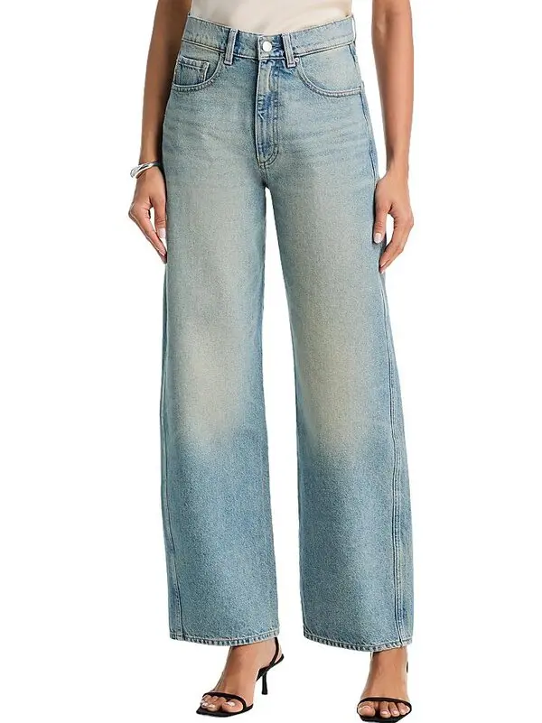 DL1961 Taylor High-rise Relaxed Barrel Jeans - Southport