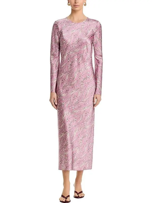 Veronica Beard Gemma Midi Dress - Orchid Haze