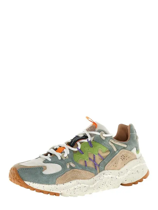 FLOWER MOUNTAIN Yamabushi Sneaker - Beige Sage