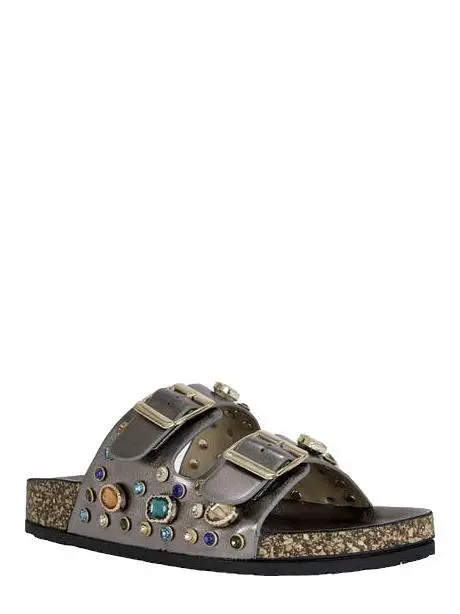 AZALEA WANG Bayleaves Sandal - Pewter