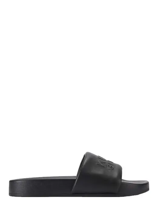 Kurt Geiger Stacked Slide Sandal - Black