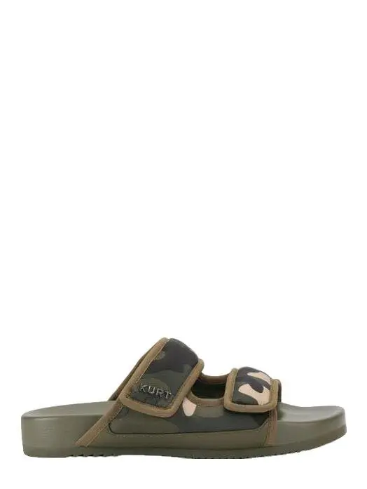 Kurt Geiger Puff Slide Sandal - Dark Green
