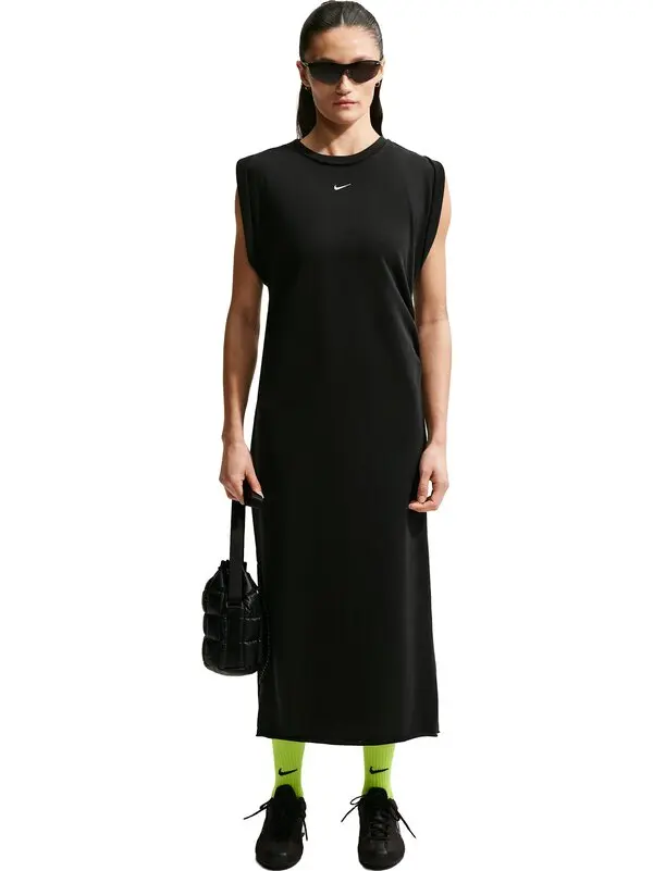 Nike Sportswear Chill Terry Oversized Dress - Black
