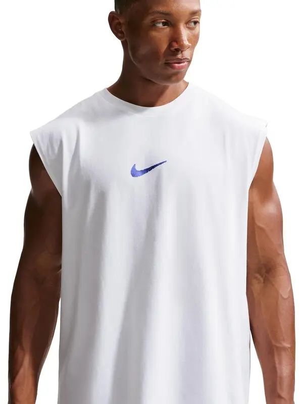 Nike Sleeveless Training T-shirt - White