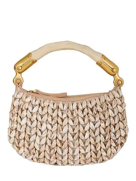 Balmain Ebene Mini Bag - Beige