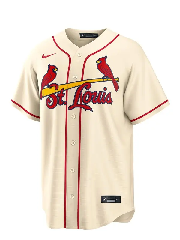 Nike St. Louis Cardinals Mlb Replica Jersey - Brown