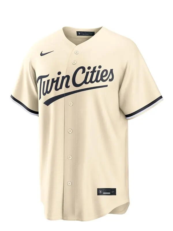 Nike Minnesota Twins Mlb Replica Jersey - Brown
