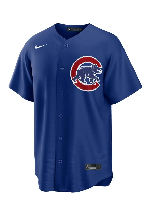 Nike Pete Crow-armstrong Chicago Cubs Mlb Replica Jersey - Blue