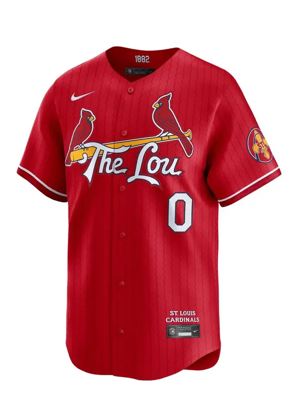 Nike Masyn Winn St. Louis Cardinals City Connect Dri-fit Mlb Limited Jersey - Red