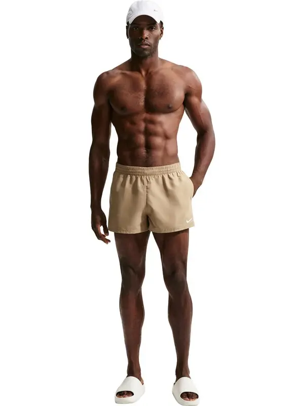 Nike Essential 3" Brief-lined Volley Short - Brown