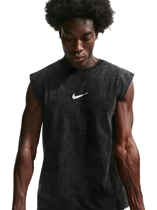 Nike Sleeveless Training T-shirt - Black