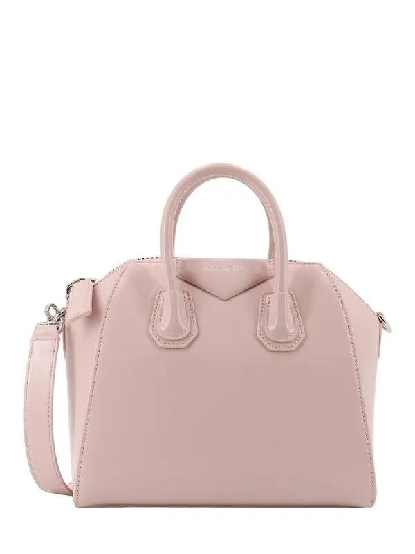 Givenchy Antigona Mini Leather Shoulder Bag - Pink