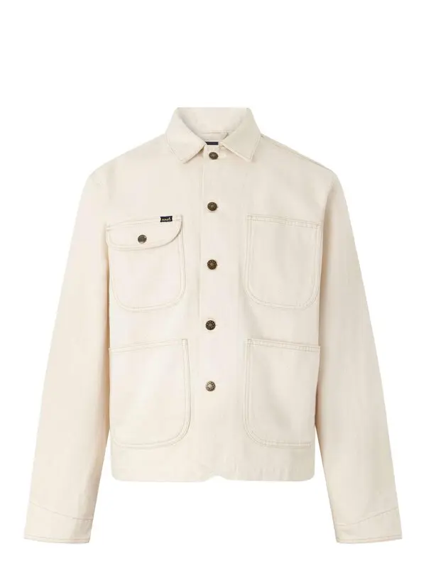NOAH Shore Organic Cotton Jacket - Beige