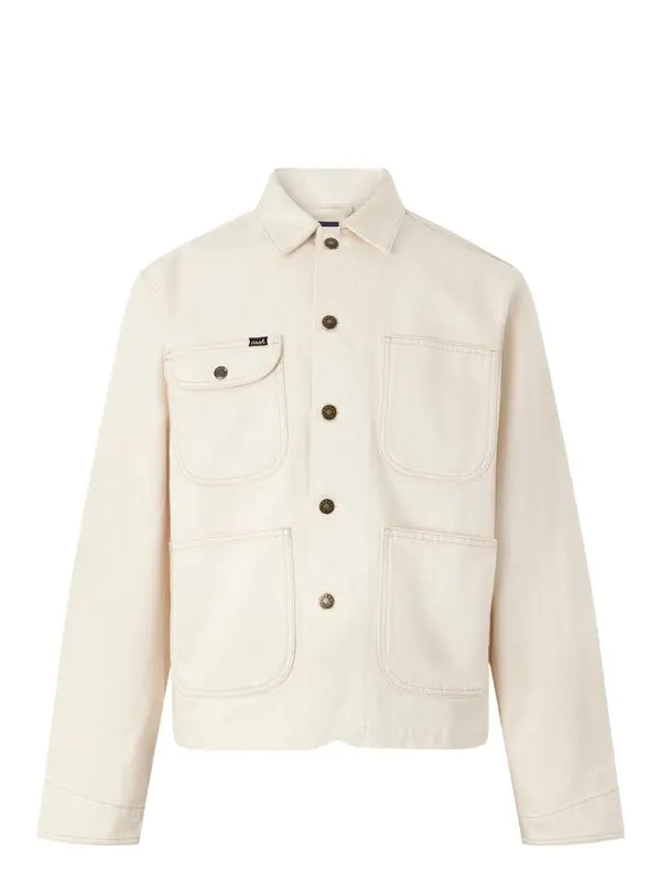 NOAH Organic Cotton Chore Jacket - Neutrals