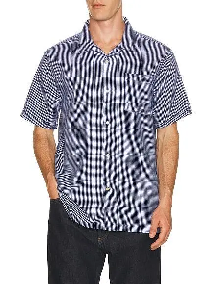 Barbour Rudbeck Textured Summerfit Shirt - Navy