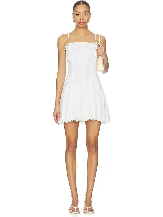 Joe's Jeans X Weworewhat The Destynee Mini Dress - White