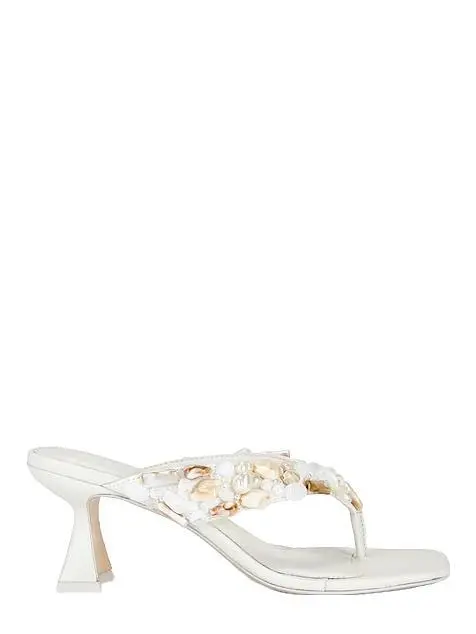 Cult Gaia Abi Sandal - Antique White