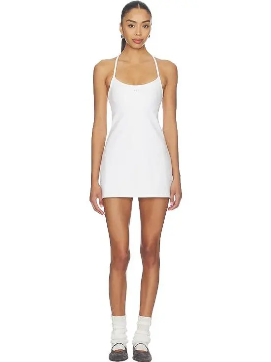 437 Minimalist Dress - White