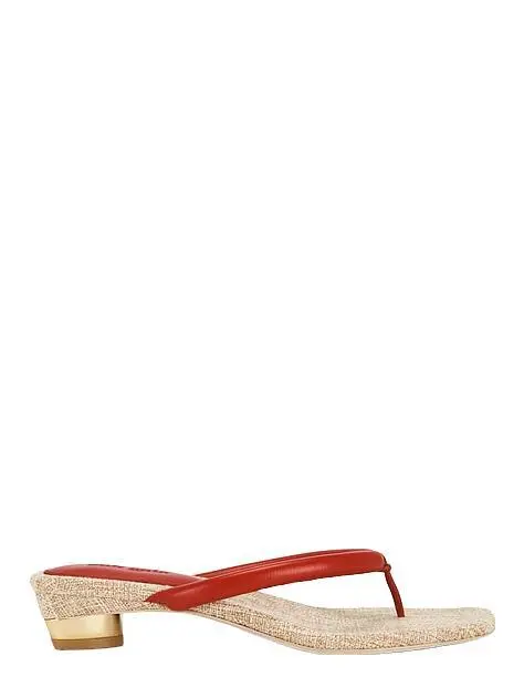 Cult Gaia Sierra Sandal - Vermillion