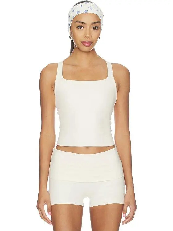 437 Contour Tank Top - Cream