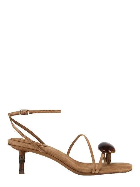 Jeffrey Campbell Carnelian Sandal - Camel Suede Combo