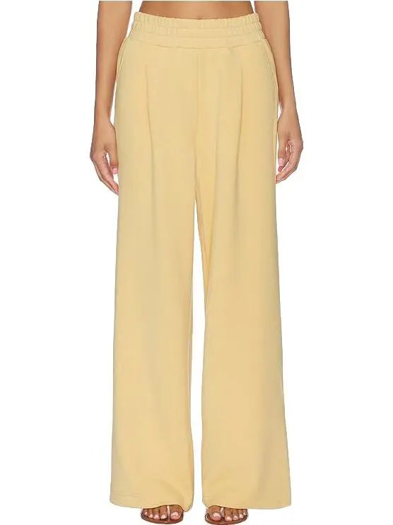 Varley The Extra Wide Leg Pant - Sahara Sun