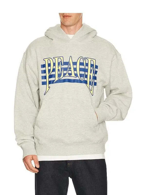 MUSEUM OF PEACE & QUIET Seventies Hoodie - Ash