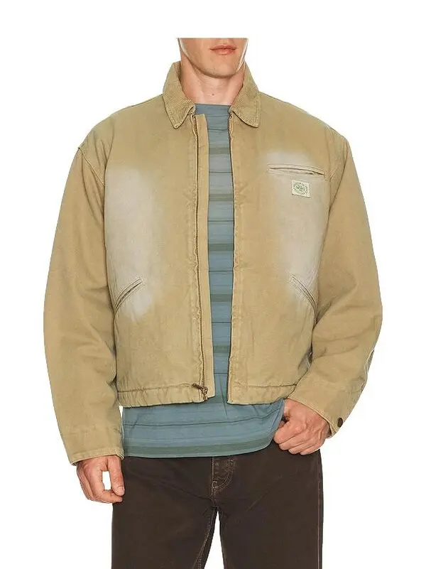 MUSEUM OF PEACE & QUIET Utility Canvas Jacket - Tan