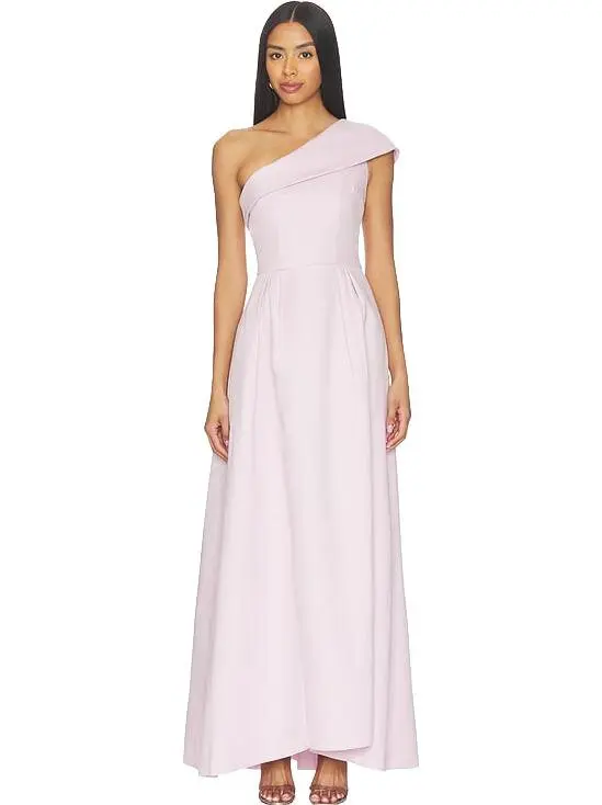 ELLIATT Saphine One-shoulder Gown - Pink