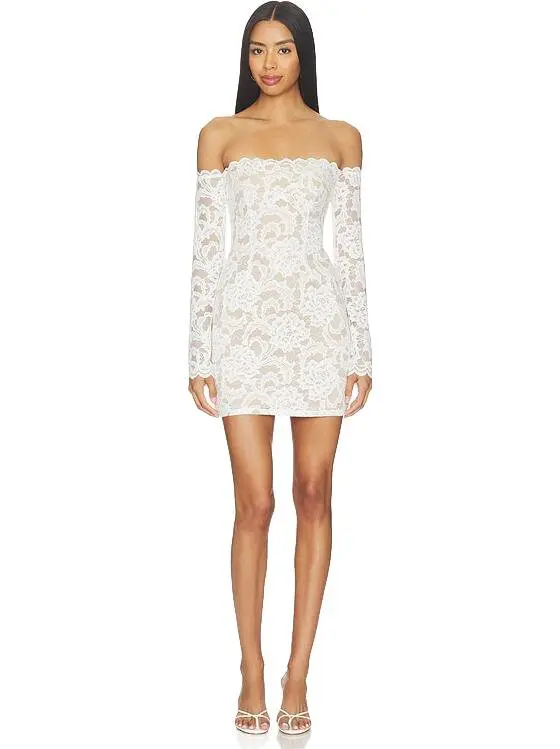 NOOKIE Alessia Mini Dress - Ivory