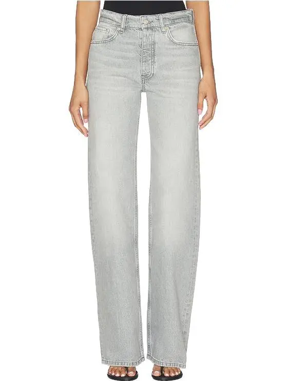 ANINE BING Hugh Jeans - Oyster Grey