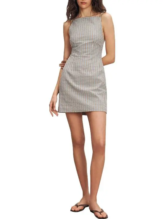 Veronica Beard Chester Mini Dress - Acorn Multi