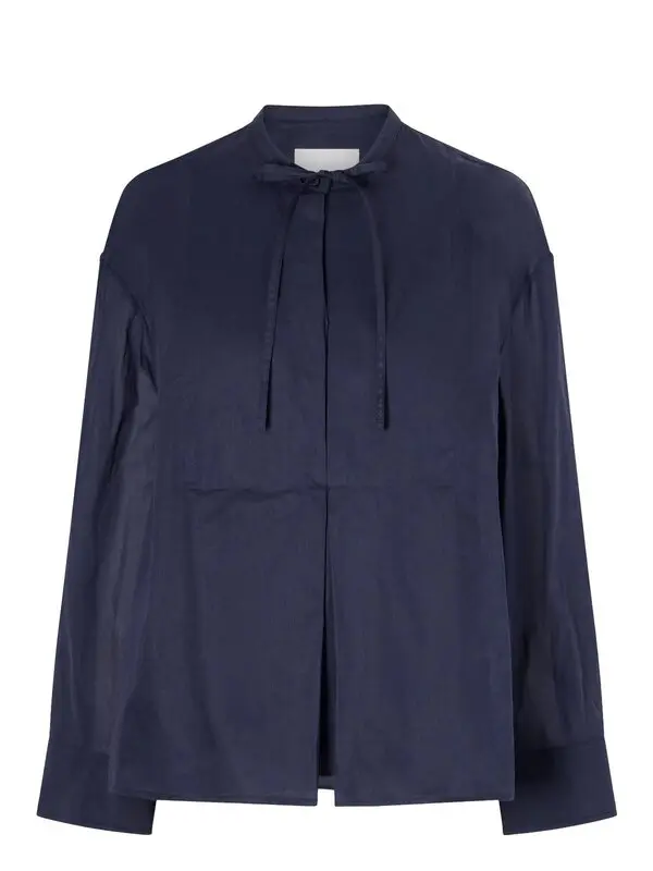 JIL SANDER Cotton-poplin Blouse - Blue