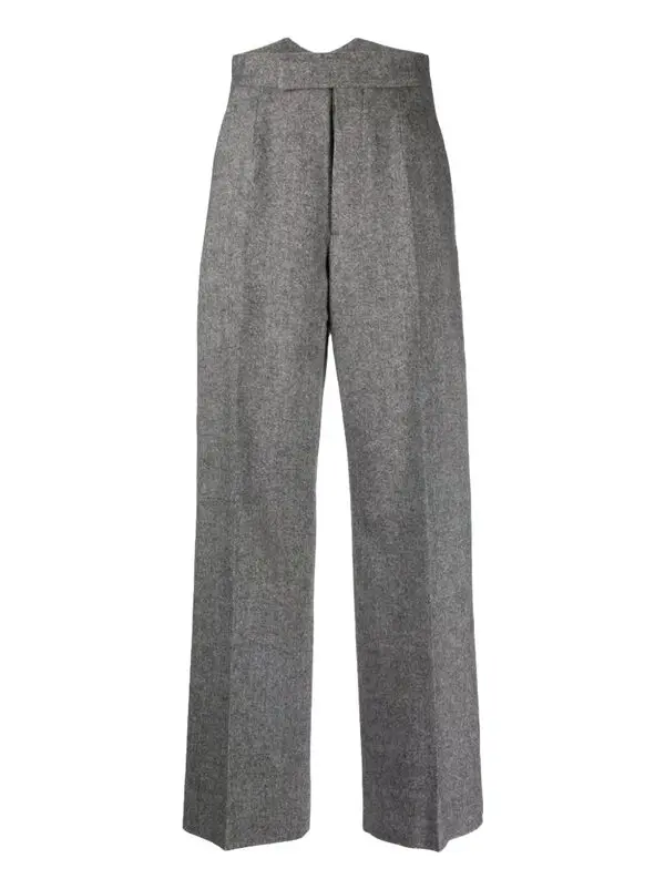 VIVIENNE WESTWOOD Lauren Wide-leg Trousers - Grey