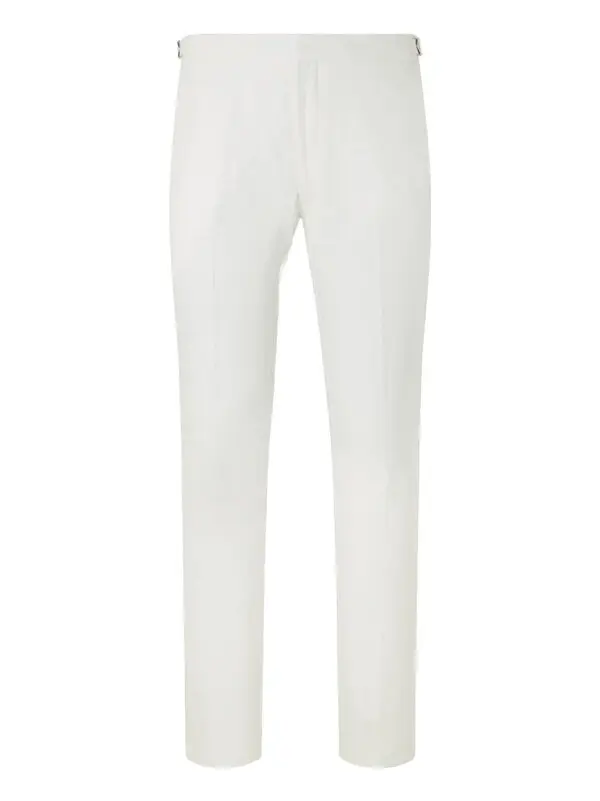 Orlebar Brown Griffon Straight-leg Linen Trousers - White