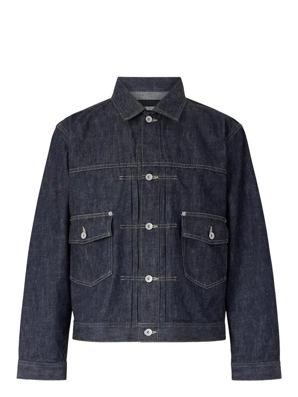 NEIGHBORHOOD Denim Trucker Jacket - Blue