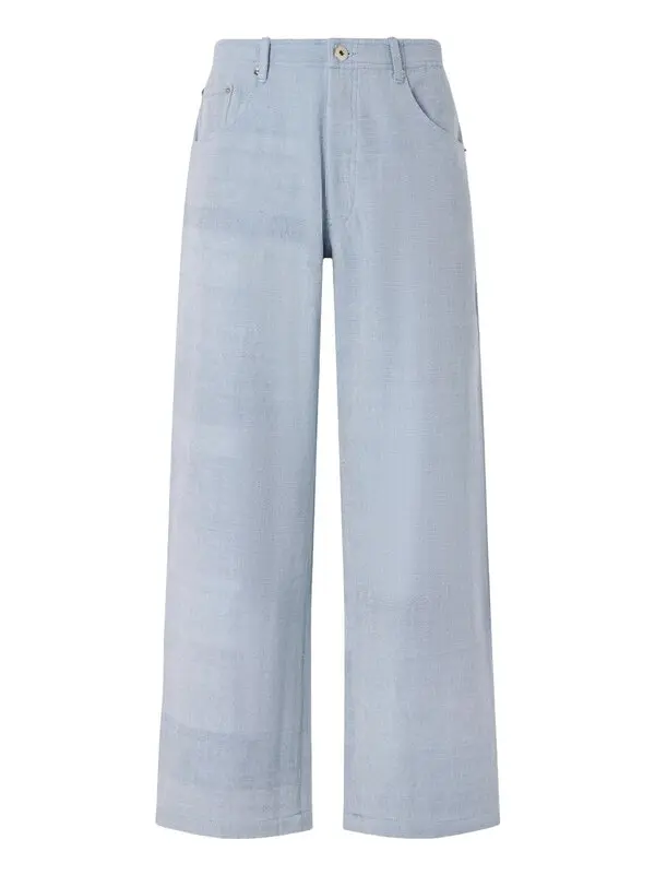 KARDO Rupinder Wide-leg Jeans - Blue