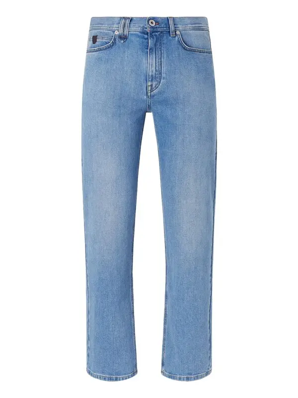 Brioni Merano Straight-leg Jeans - Blue