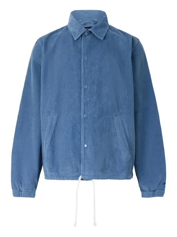 NOAH Cotton-corduroy Coaches Jacket - Blue