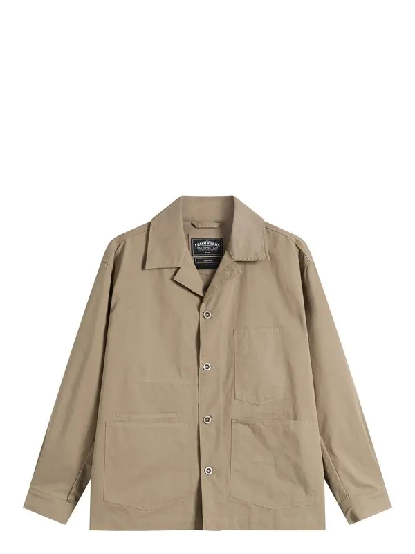 FRIZMWORKS Relaxed Coverall Jacket - Beige