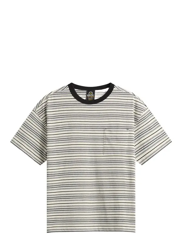 FRIZMWORKS Horizon Stripe T-shirt - Oatmeal