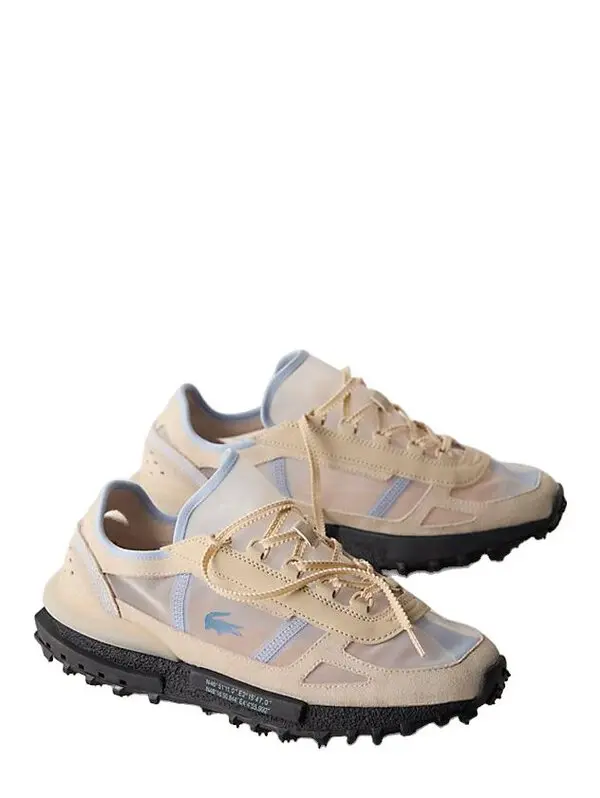 Lacoste Elite Active Mesh Sneakers - Off White/blue
