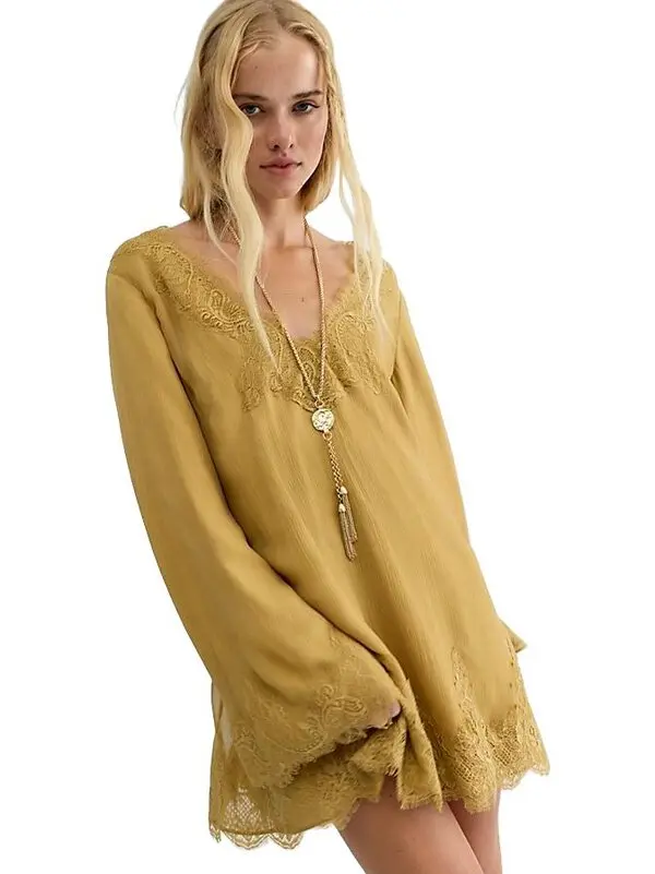 NIGEL PRESTON Mini Dress - Mustard