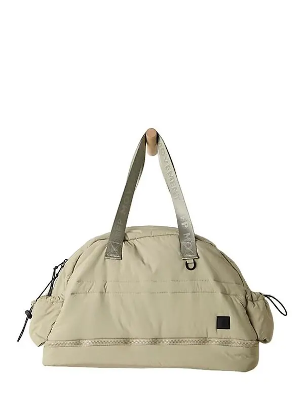 Free People Cinched Up Puffy Bowler Duffle Bag - Sage