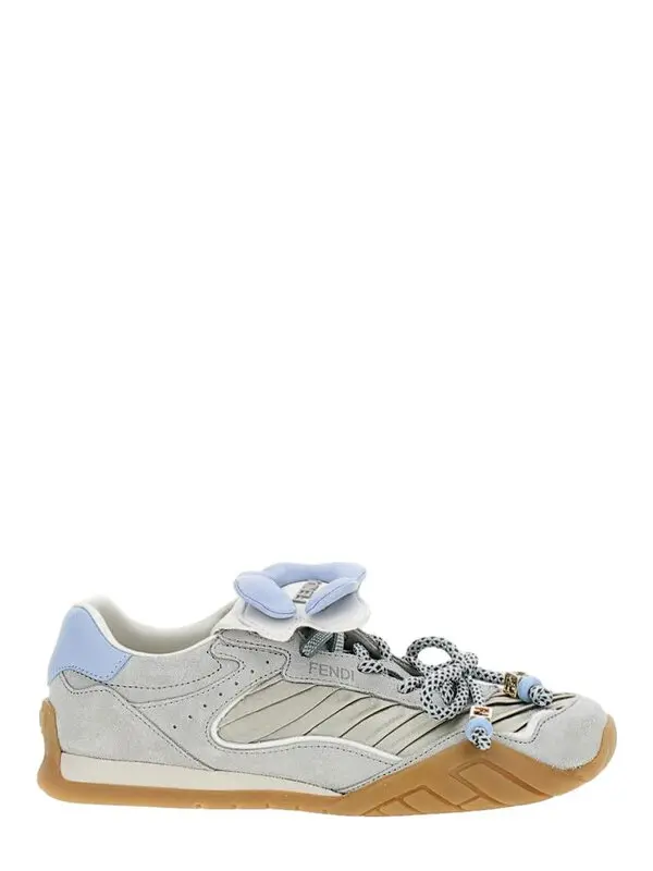 Fendi Wave Pulse Sneakers - Grey