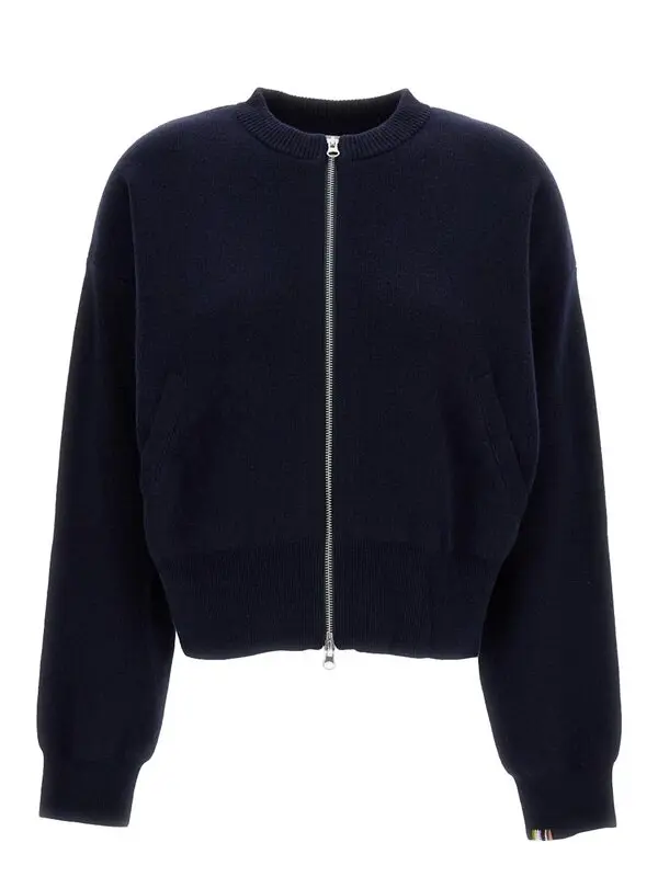 EXTREME CASHMERE X Xtra Fun Zip Cardigan - Blue