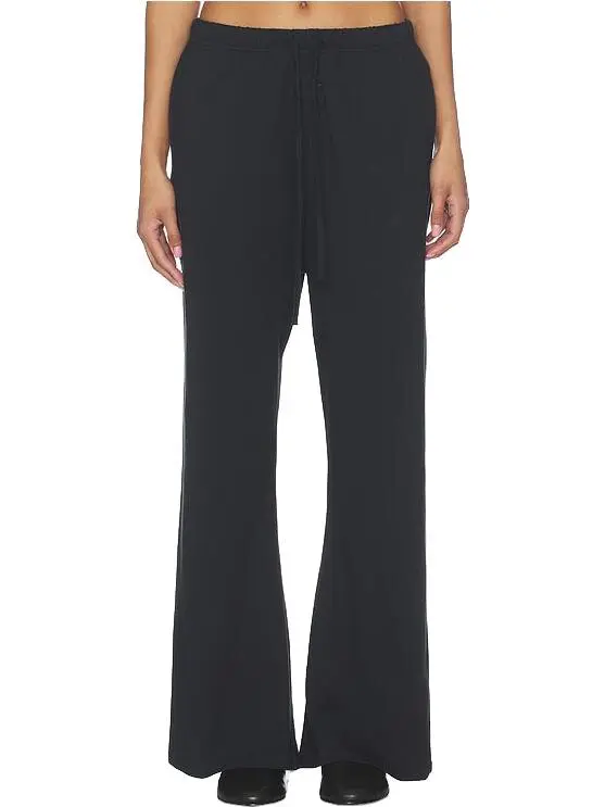 Fear Of God Signature Classic Fit Flare Sweatpants - Black