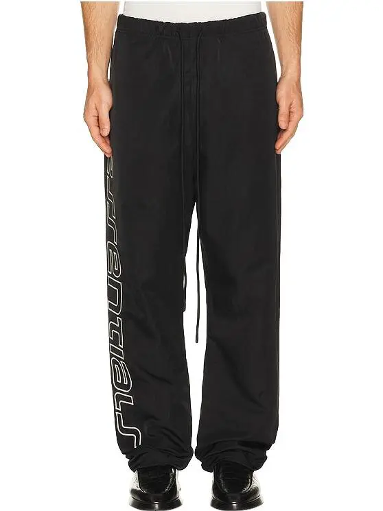 Fear Of God Active Trace Relaxed Drawstring Pant In . Also - Black