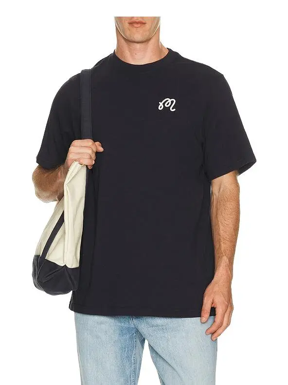 MALBON Bermuda Championship Tee In . Also - Navy